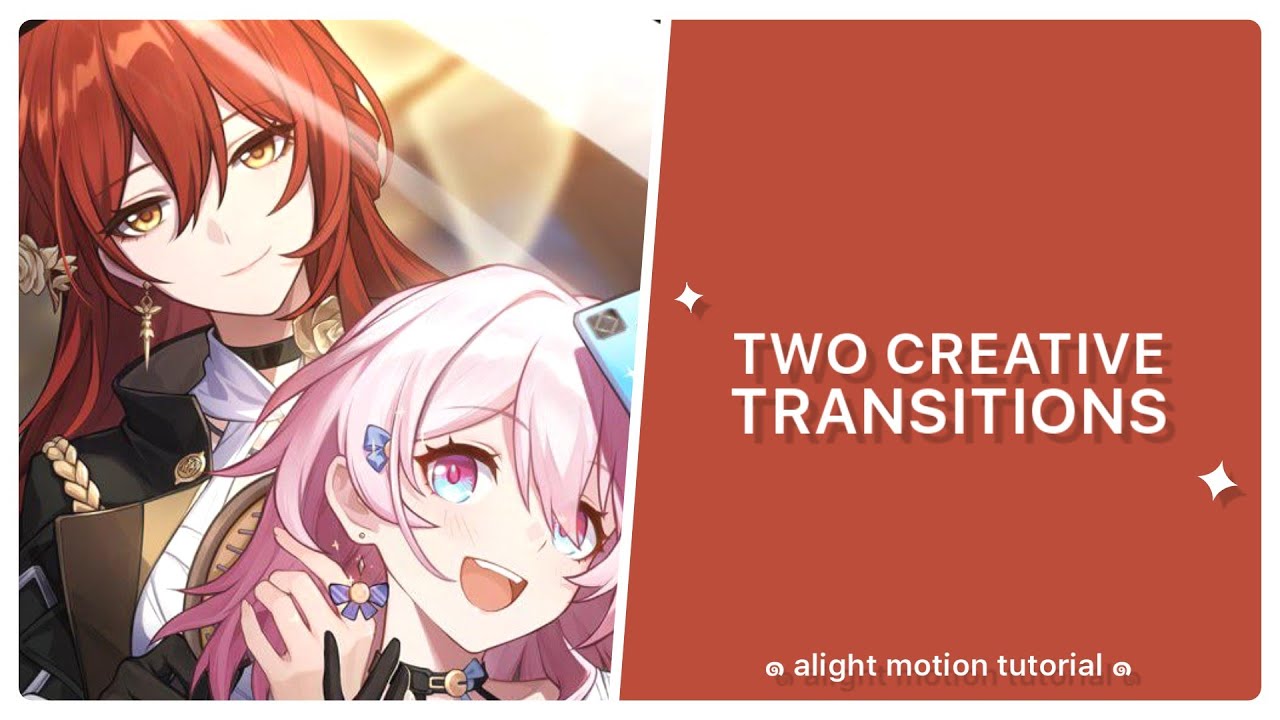 2 creative transitions + tutorial | alight motion - YouTube