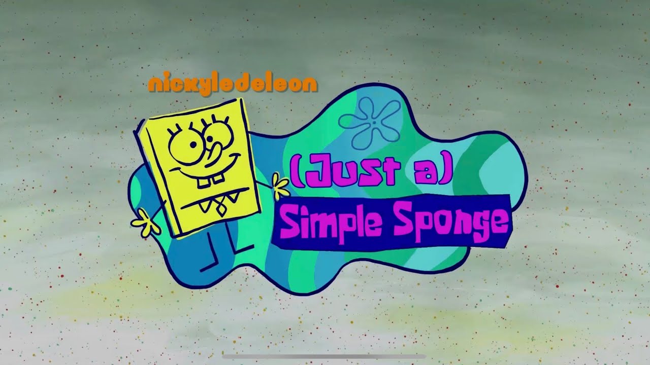 (Just a) Simple Sponge - SpongeBob SquarePants the Musical - Kyle ...