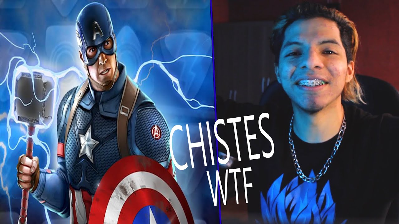 [ REACCION ] EL CAPITAN AMERICA contando CHISTES - Riseliados - YouTube