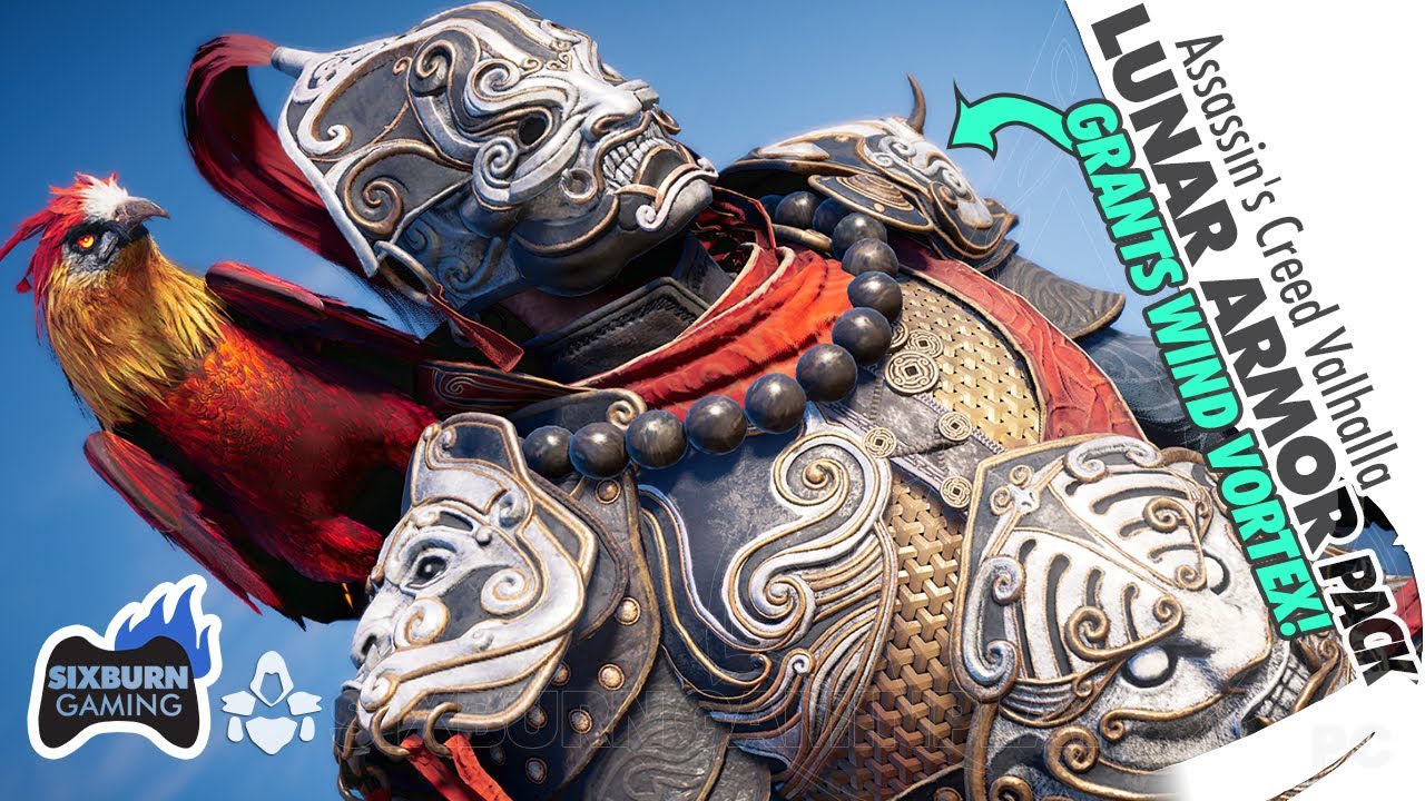 LUNAR Pack "Wind Vortex" Ivory Armor Showcase Assassins Creed Valhalla ...