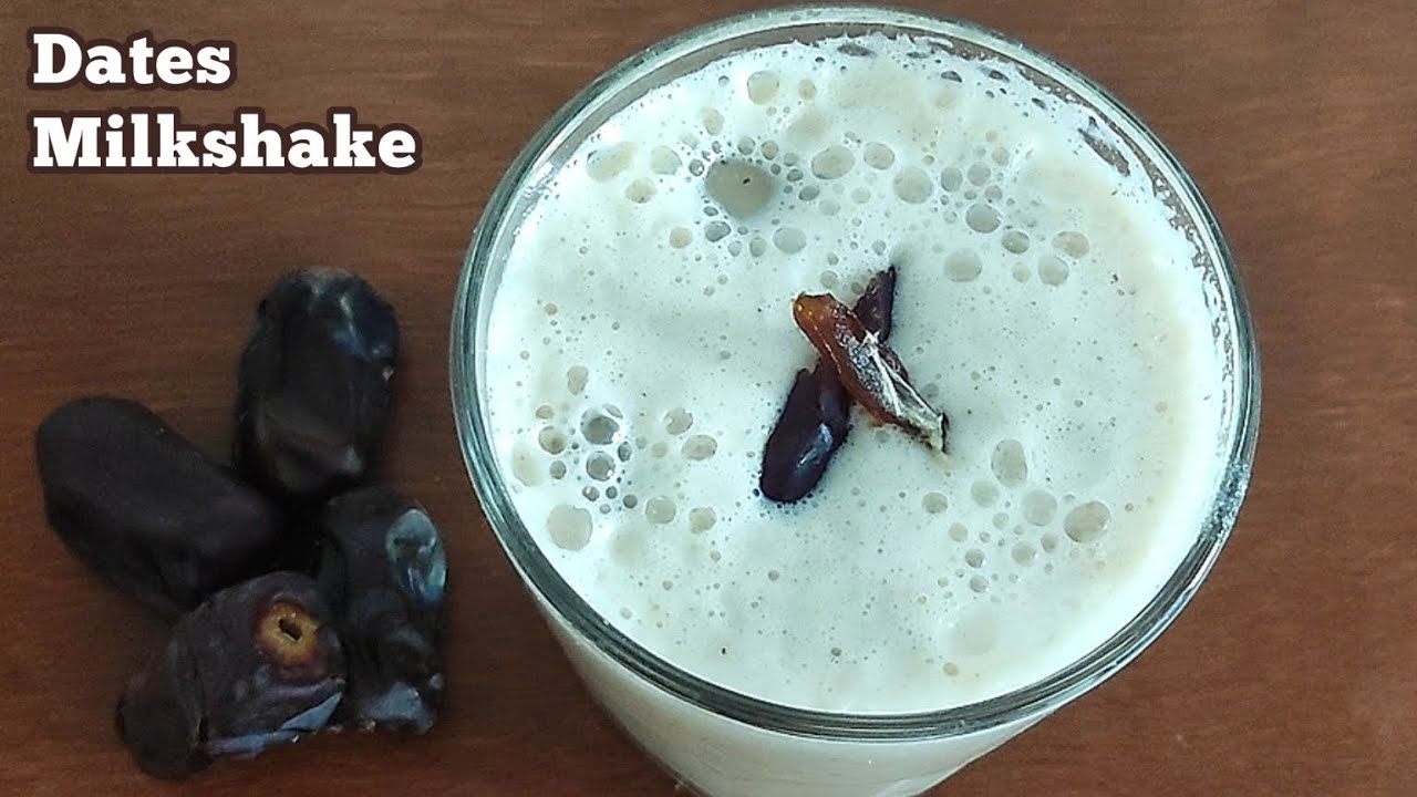 Dates Milkshake | Dates Milkshake without Sugar | Dates Recipe | Dates ...