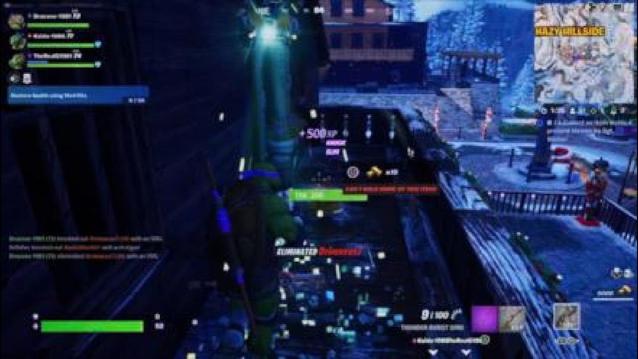 Turtles win in Fortnight - YouTube