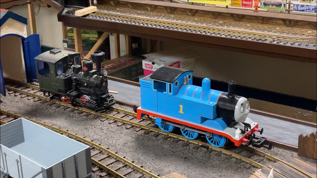 Ipswich transport museum Thomas the tank engine display - YouTube
