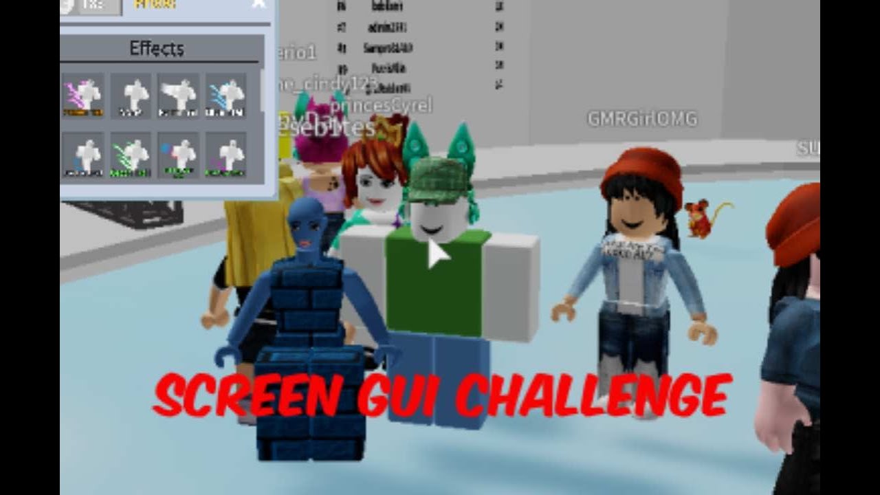 Screen Gui challenge did not end well....... notch of roblox - YouTube