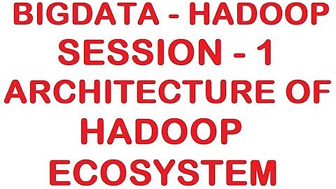 Complete Big data - Hadoop Tutorial - YouTube