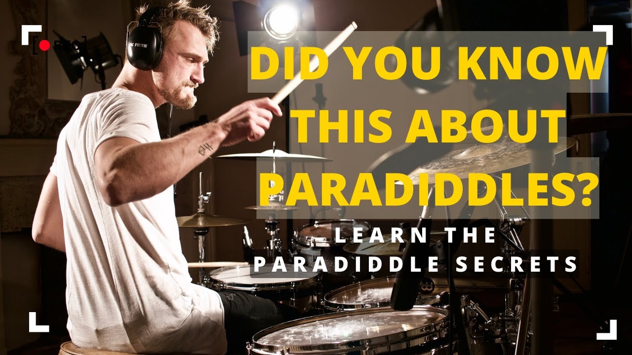 Developing Your Paradiddle - Drumlesson - YouTube