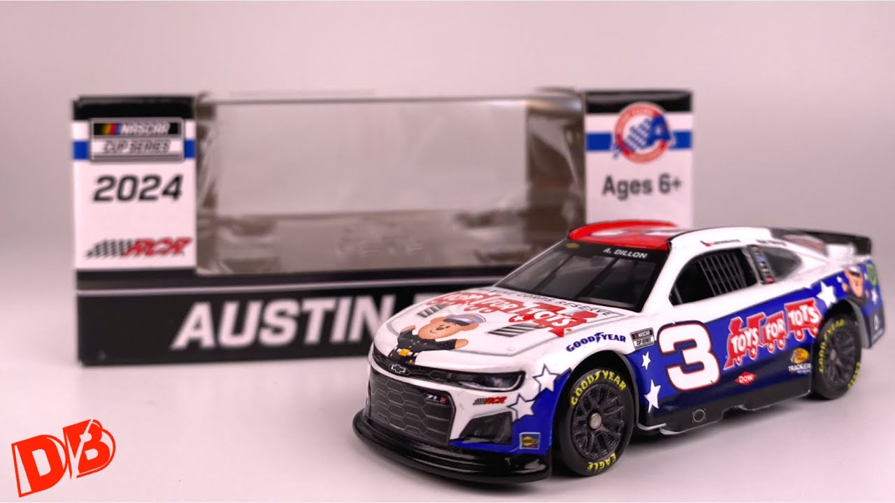 2024 AUSTIN DILLON TOYS FOR TOTS CHEVROLET CAMARO DIECASTBUFFET NASCAR ...