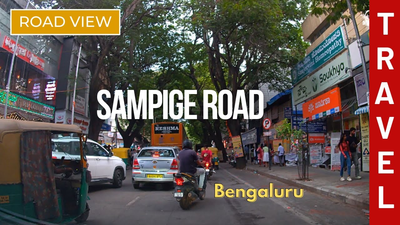 Drive on Sampige Road | Bengaluru | City Commute - YouTube