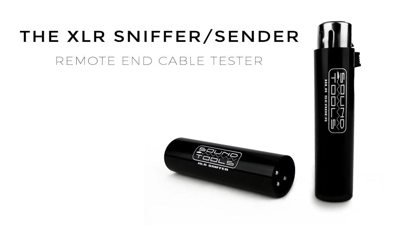 XLR Sniffer/Sender - Cable Tester - YouTube