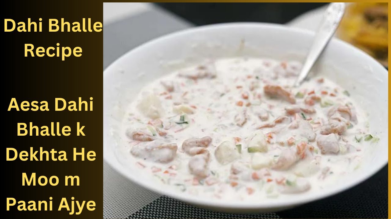 Dahi Bhalle Recipe|Street Style Dahi Bhalle|Easy Way To Made Street ...