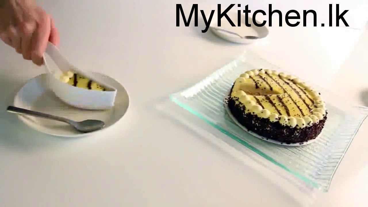 Plastic cake/pie slice server from MyKichen.lk - YouTube