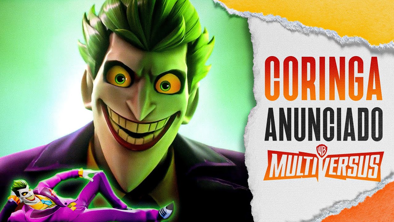 Coringa é NOVO PERSONAGEM de MULTIVERSUS! Visual e vislumbre do gameplay - YouTube