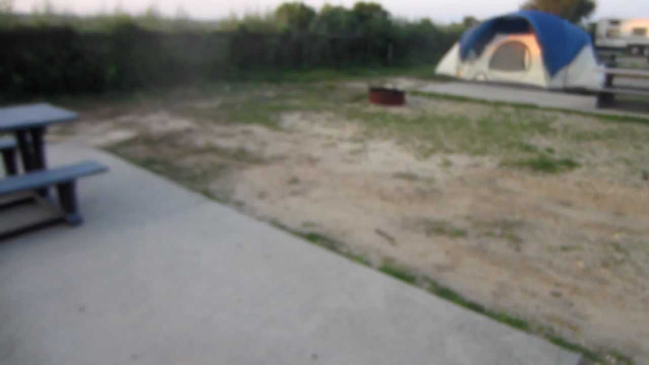 Smith Point Campground site 117 - YouTube