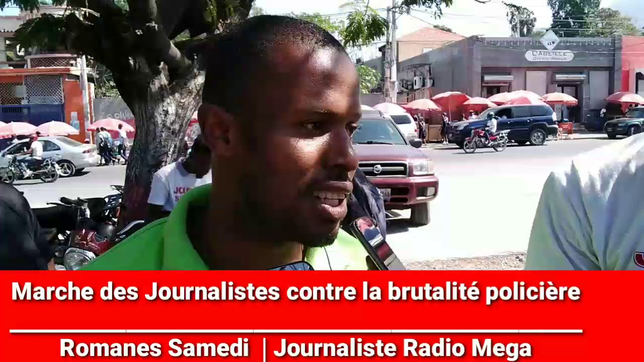 Romanes Samedi, journaliste radio mega. Marche des journalistes contre ...