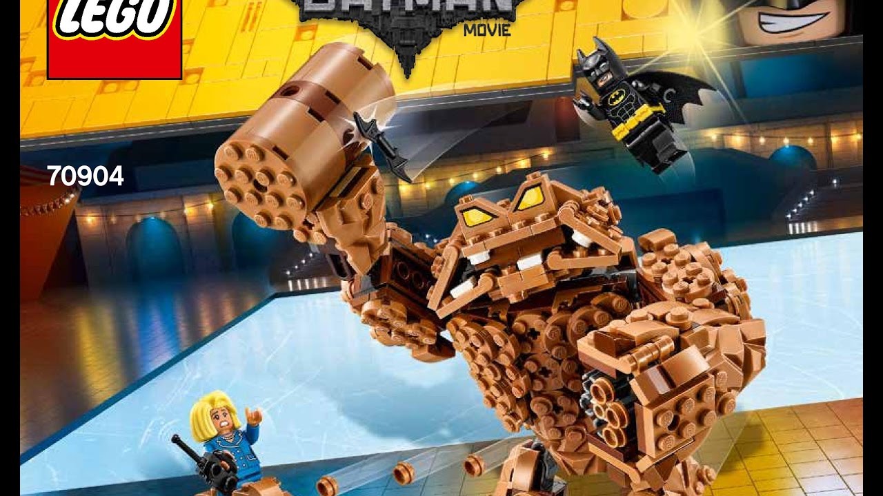 LEGO Batman Movie Clayface Splat Attack 70904 Instructions DIY Book ...