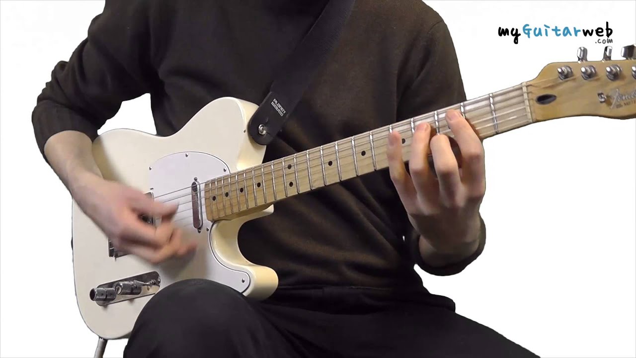 Guitar Lesson: Reggae Rhythm No 2 with a backing track - YouTube