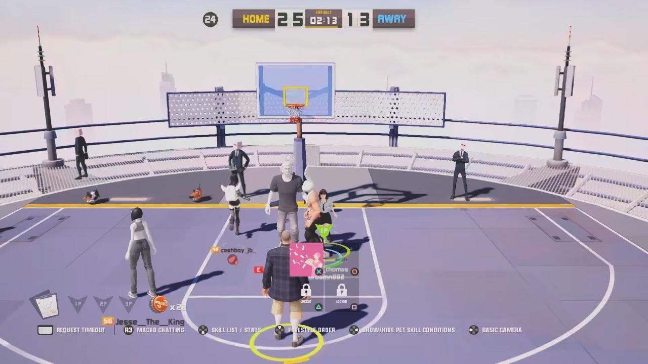 3on3 Freestyle 2 against 3 but got the W - YouTube