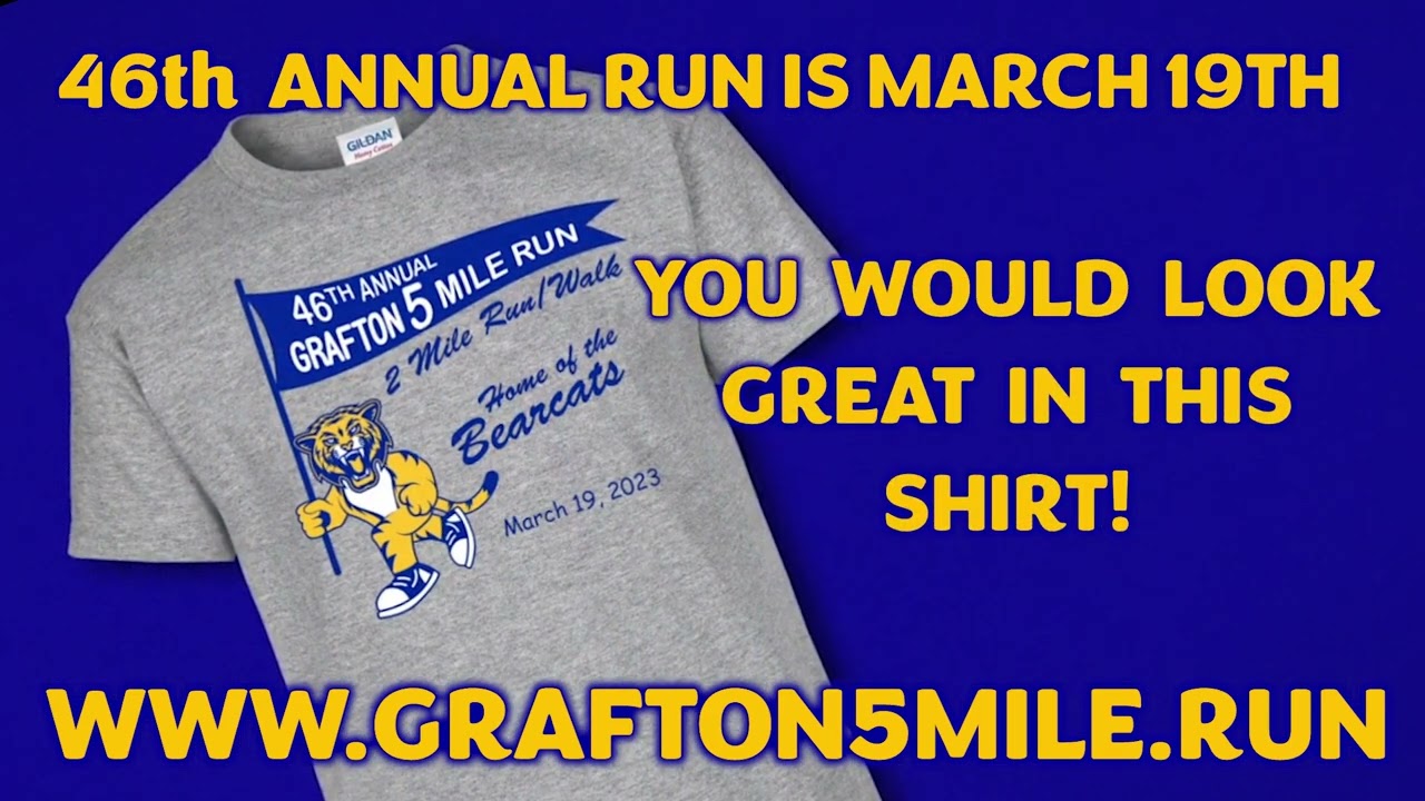 REGISTER NOW FOR THE GRAFTON 5 MILE RUN 2 MILE RUN WALK YouTube REGISTER NOW FOR THE GRAFTON 5 MILE RUN 2 MILE RUN WALK YouTube
