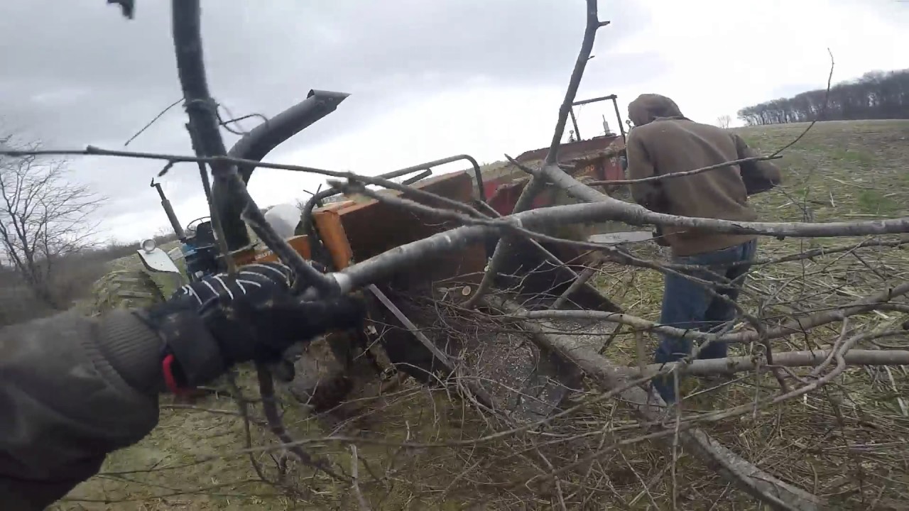 Wood Chipping March 2017 - YouTube