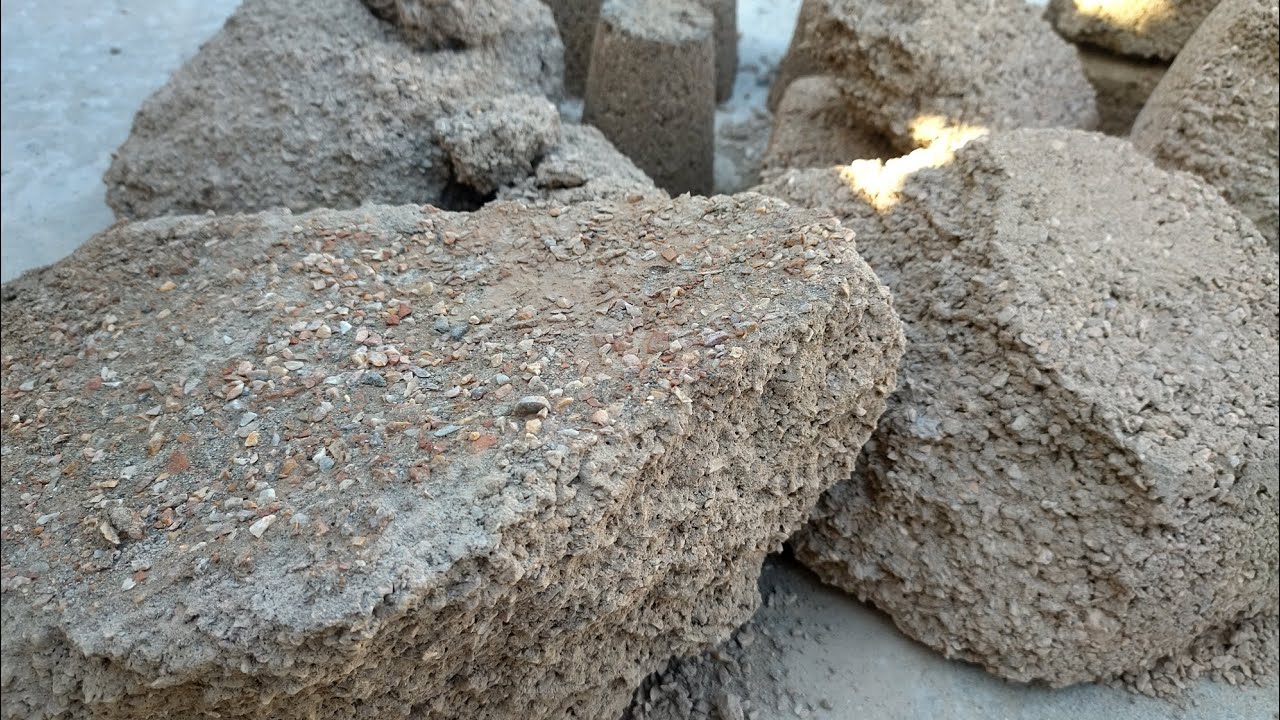 crunchy big chunk dry floor crumbling so satisfying||crazy shazy asmr ...