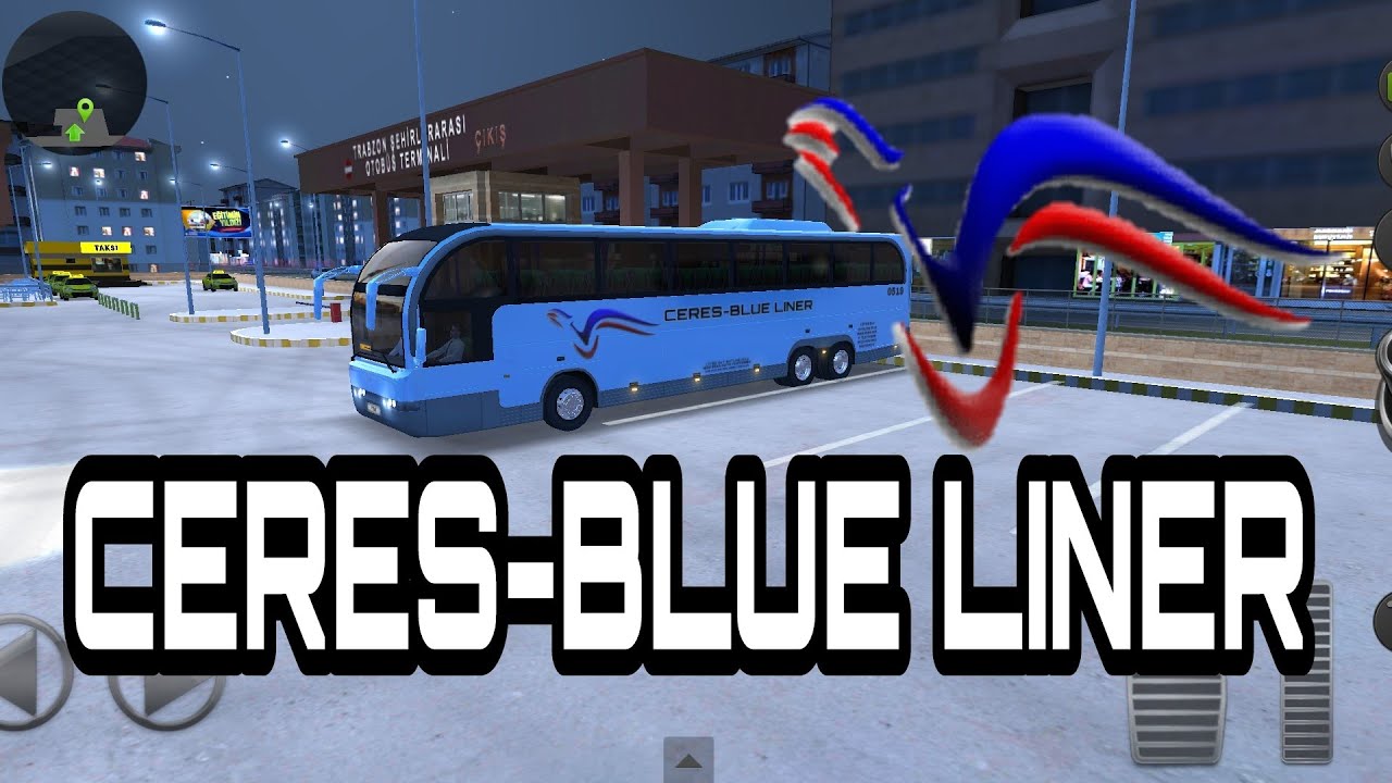 Bus Simulator Ultimate: CERES BLUE LINER - YouTube