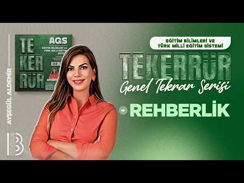 9) Tekerrür - Genel Tekrar Serisi - Rehberlik - Ayşegül ALDEMİR - 2026