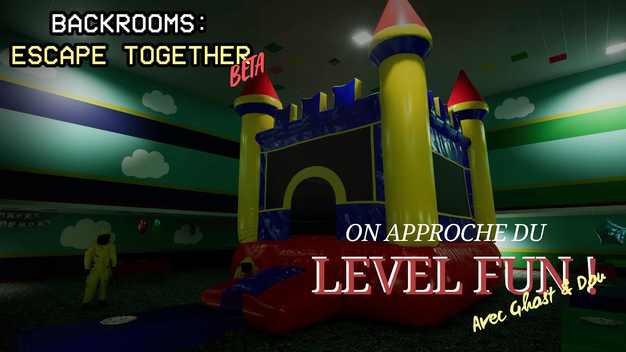 Backrooms : On approche du Level Fun ! (Avec Ghost & Dou) - YouTube