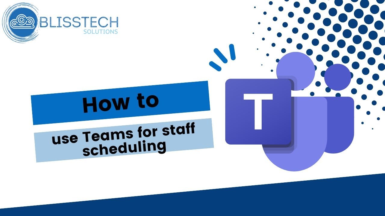 How to Use Teams for Staff Scheduling - YouTube