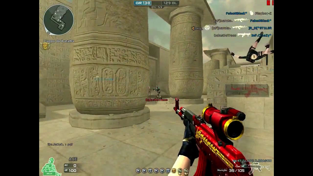 [Cf/Al] #01 Gameplay Ak Red Dragon Ft Ts! - YouTube