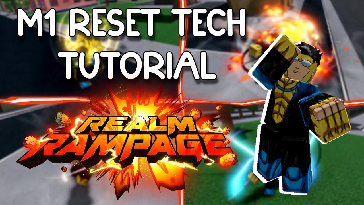 HOW to do the M1 RESET TECH in REALM RAMPAGE! - YouTube