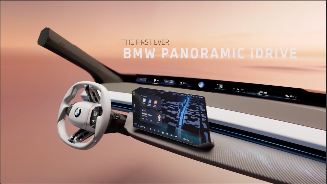 The Evolution of BMW's Panoramic iDrive - From Concept to Reality - YouTube