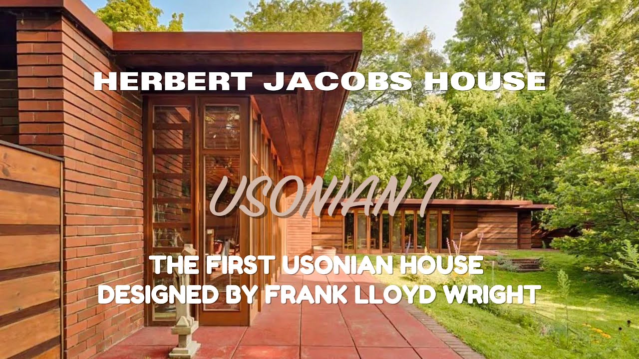 Jacobs Home Frank Lloyd Wright Usonian
