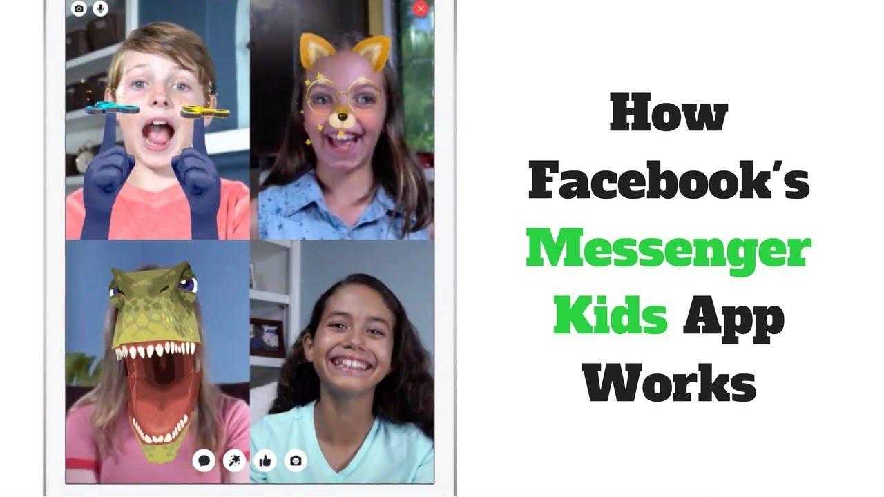 How Facebook’s “Messenger Kids” App Works in Real Life - YouTube