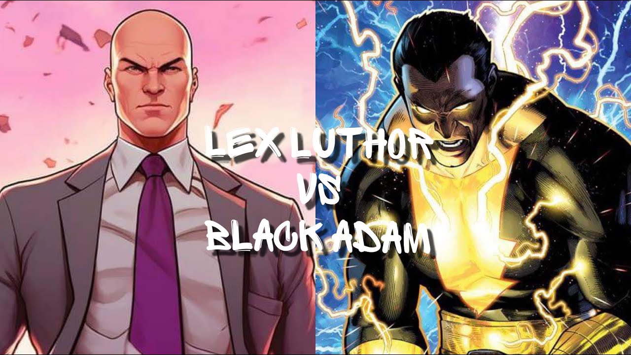 Injustice: Gods Among Us “Lex Luthor vs Black Adam” - YouTube
