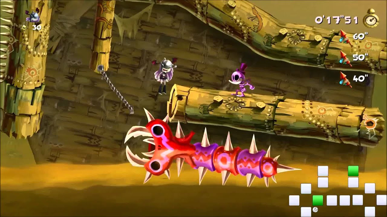 Rayman Legends (PC) 1-5 Quick Sand Invaded in 0:29.89 - YouTube
