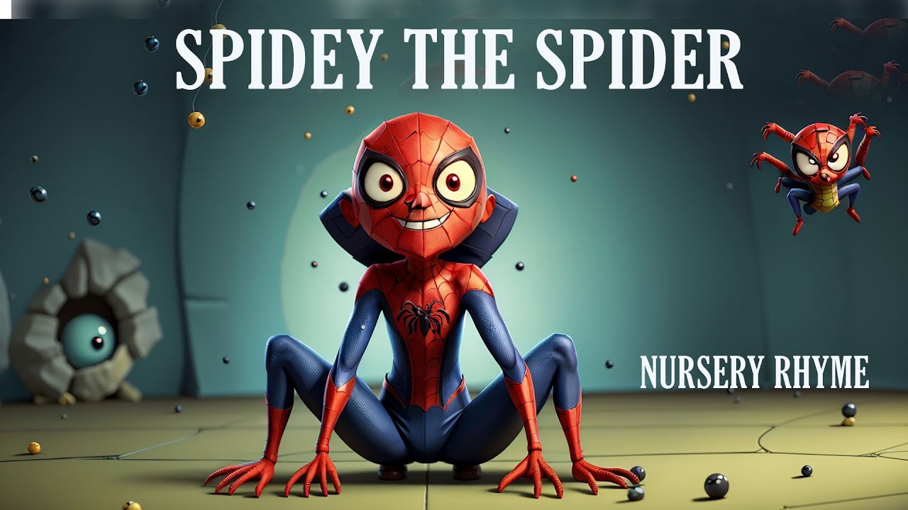 Spidey the Spider's Web-tastic Day! Sing & Learn About Spiders! - YouTube