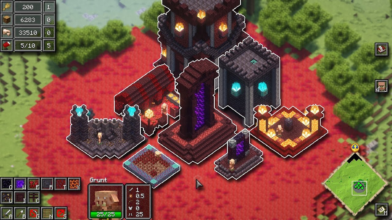 Minecraft, But It's An RTS | Part 2 - YouTube