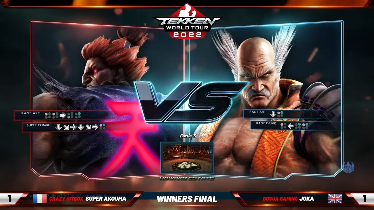 Super Akouma (Akuma) vs JoKa (Heihachi) - 2022 TWT Masters - VSFighting ...