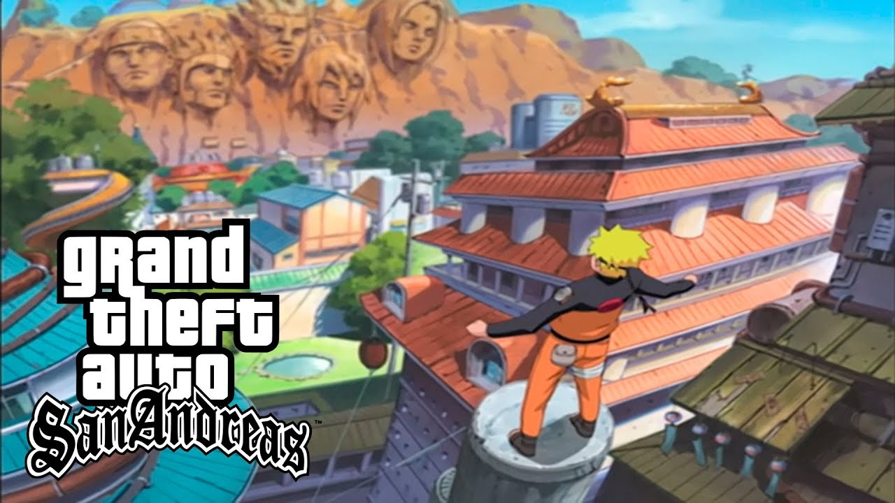 Mapa do Naruto - OS MELHORES MODS DE MAPA DO GTA SA (PARTE 3) - YouTube