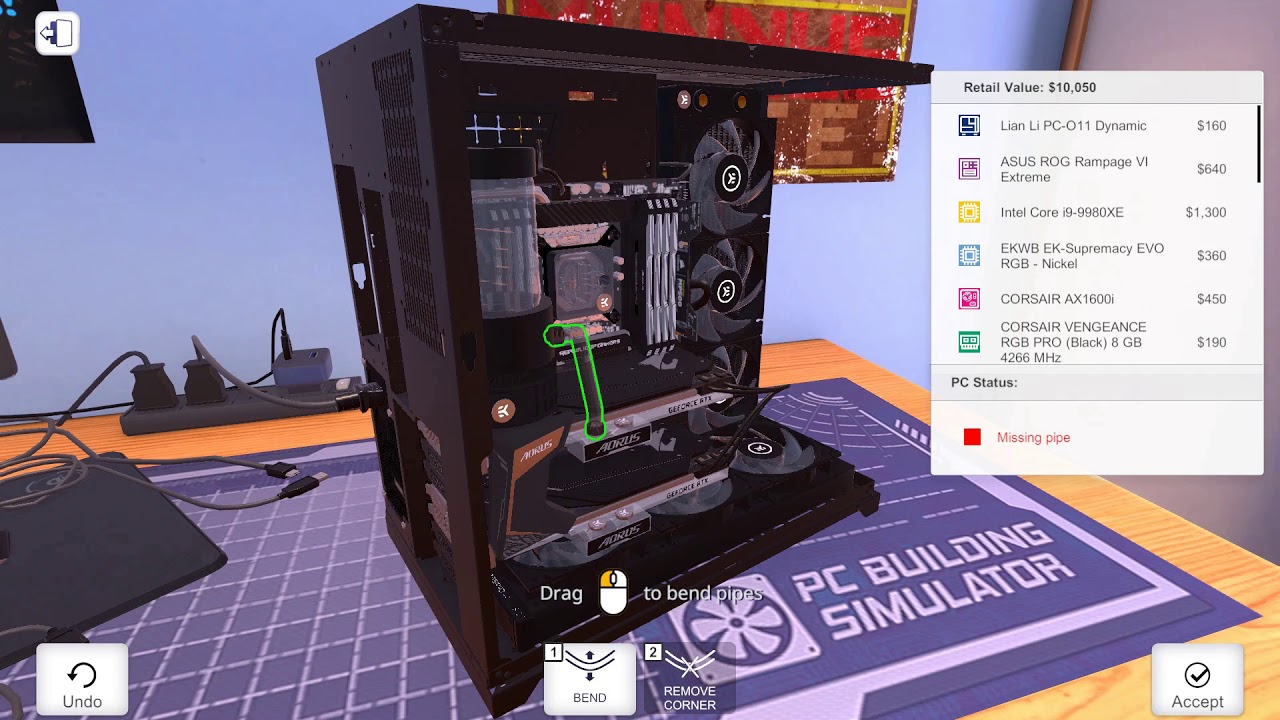 PC Building Sim, Free Build, Flat Top - YouTube