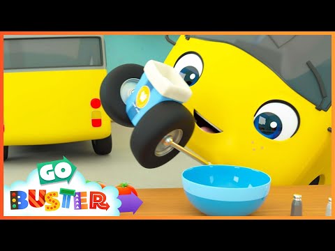 Kalapuikkoja Suklaan Kera - Go Buster | Moonbug Kids Suomeksi | Lasten piirretyt ja laulut