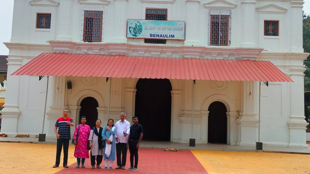 Visit to Benaulim Church, Baptistery of St.Joseph Vaz, near to CCBI ...