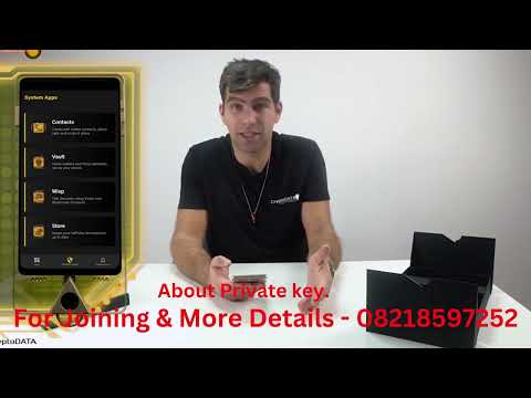 Tutorial How to use IMPulse K1 Part 6 FAQs Private Key Phone Menu Apps Security and Privacy ...