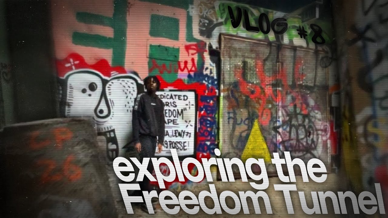 exploring the abandoned Freedom Tunnel , nyc - YouTube