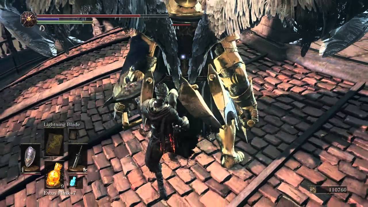 DARK SOULS™ III Killing angels for souls. - YouTube