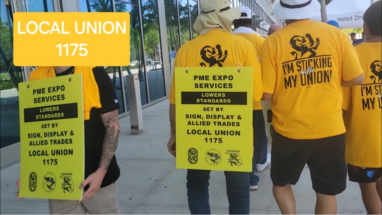 Informational Picketing Local 1175 - YouTube