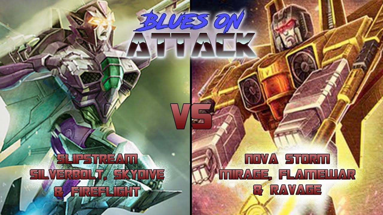 Transformers TCG: Slipstream/Silverbolt/Skydive/Fireflight VS Nova ...