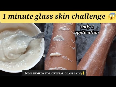 😱I tried viral Korean glass skin cream 💯||Instant glass skin Results ...