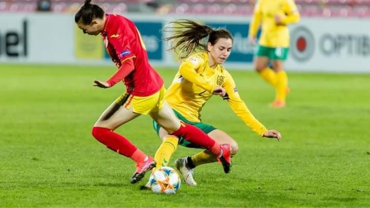 Liucija Vaitukaityte | Lithuania - Romania | UEFA Women's Euro 2022 ...