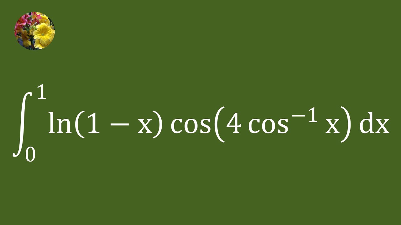 Evaluating a Definite Integral via Series Expansions and Harmonic ...